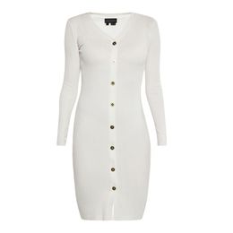 NAEMI Damen Kleid in WOLLWEISS | Gr.: XL