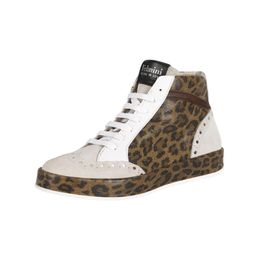 felmini High-Top Sneakers 'Trump E185' female size 39 Brown / Black / White / Off white