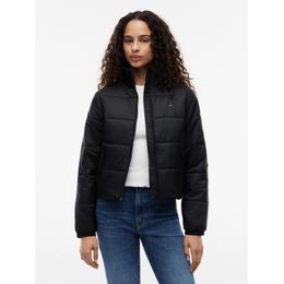 Tommy Jeans Damen Steppjacke "TJW REG PADDED JACKET", schwarz, Gr. L, unifarben, Steppware, Obermaterial: 100% Nylon. Futter: 100% Polyester.