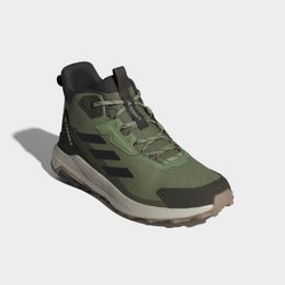 adidas terrex Herren Wanderschuh "ANYLANDER MID", Gr. 42,5tent gr&uuml;n, core schwarz, olive strata, Textil, Schuhe