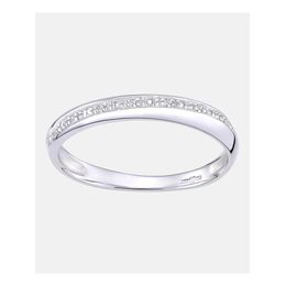Diamant L'&eacute;ternel Eternity-Ring aus 375 Wei&szlig;gold mit Diamant | Gr.: 58
