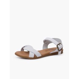 Pisamonas Sandale M&auml;dchen Gr&ouml;&szlig;e 34 wei&szlig;
