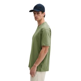Marc O'Polo MARC O'POLO Herren T-Shirt "aus schwerem Bio-Baumwoll-Jersey"sage gr&uuml;n, Basic, Gr. S, unifarben, Obermaterial: 100% Baumwolle, Shirts