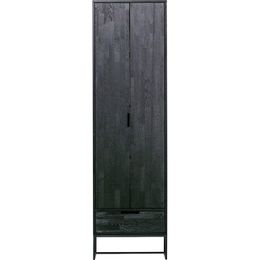 Woood Mehrzweckschrank &raquo;Silas FSC -Eschenholz massiv mit Metallgestell H 210 x B 60 x T 36 cm&laquo; Schutzlackierte Oberfl&auml;che, Tragkraft 15 kg pro Boden, 