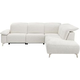 Musterring Ecksofa &raquo;MR 370, intelligenter Komfort im modernen Design&laquo; Optionale Relaxfunktion, flexible Kopfteile & klappbare Armlehnen 8% Baumwolle, 92% 