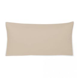 Irisette Kissenbezug &raquo;Paris 8000&laquo; Hochwertiger Premium Kissenbezug beige Mako-Satin, Obermaterial: 100% Baumwolle B/L: 40cm x 80cm, 1 Stk., Mako-Satin