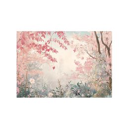 WALLARENA Fototapete B&auml;ume in Rosa | Gr.: 150 x 105 cm