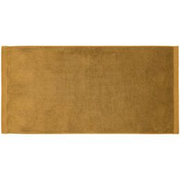 Strandtuch &raquo;Heckettlane Strandtuch Premium&laquo; Strandtuch aus hochwertige Baumwolle, 650gr/m&sup2; braun Frottee, Baumwolle B/L: 90cmx180cm, 1 Stk., Frottee
