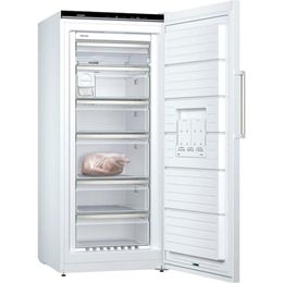 Siemens Gefrierschrank iQ500 &raquo;GS51NAWCV&laquo; 161 cm hoch 70 cm breit Nie wieder Abtauen dank noFrost und bigBox f&uuml;r gen&uuml;gend Platz silber Das multiAlarm-