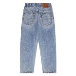 LEVI'S KIDS Jungen Loose-fit-Jeans "LVB PULL ON STAY LOOSE TAPER J"from scratch no destruction, Gr. 16, unifarben, Denim/Jeans, Obermaterial: 88%