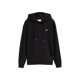 TOM TAILOR DENIM Sweatshirt male size XXL Black / White