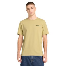 Timberland Herren T-Shirt "Bear Graphic ShortSleeve Tee", beige, Gr. XXL, Obermaterial: 100% Baumwolle, Shirts, Kurzarmdesign, aus Baumwolle, bequeme