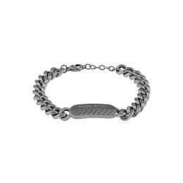Police Herren Armband &raquo;Treadstone&laquo; silber 22cm, Edelstahl