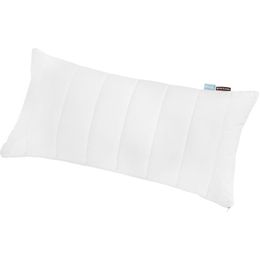 Baumwollkissen &raquo;AllergoProtect Kopfkissen mit Innenkissen&laquo; 1 Stk. tlg. wei&szlig; Bezug: 100% Baumwolle. F&uuml;llung: 100% Polyester B/H/L: 40cm x 17cm x 80cm, 