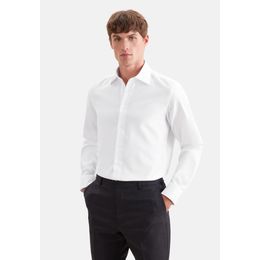 Seidensticker Herren Businesshemd "Schwarze Rose", wei&szlig;, Gr. 39, Strukturmuster, 100% Baumwolle, Hemden, X-Slim 1/1 Kentkragen Struktur