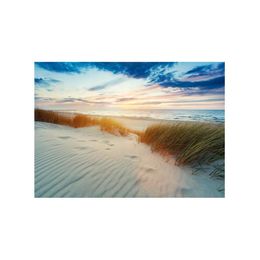 WALLARENA Fototapete Strand in Beige | Gr.: 150 x 105 cm