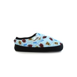 nuvola Hausschuhe "Printed 20 Mostro" in Hellblau | Gr.: 42,5