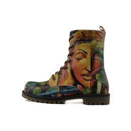 Goby Schn&uuml;rstiefel 'Goby MAT101' Damen Gr&ouml;&szlig;e 40 bunt