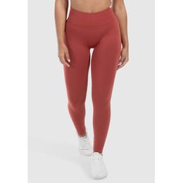 Smilodox Leggings Alira Scrunch in Altrosa | Gr.: L