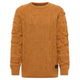 Carlo Colucci Pullover 'Esposini' Herren Gr&ouml;&szlig;e XS camel