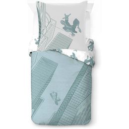 Spiderman Kinderbettw&auml;sche &raquo;Marvel Spider-Man Spidey&laquo; 2 100% Baumwolle grau Linon, Obermaterial: 100% Baumwolle B/L: 135cm x 200cm, 1 Stk., 1 Stk., Linon, B/L: 