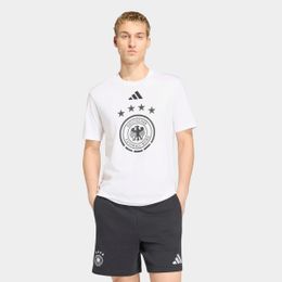 Herren T-Shirt "DFB DNA GR TEE", wei&szlig;, Gr. L, adidas Performance, Obermaterial: 100% Baumwolle, Shirts, f&uuml;r Erwachsene, mit Rundhalsausschnitt, mit