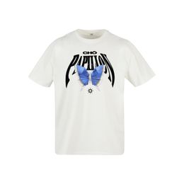 Herren T-Shirt "Upscale by Mister Tee Herren Origami Tee", wei&szlig;, Gr. XL, UPSCALE BY MISTER TEE, unifarben, 100% Baumwolle, Shirts