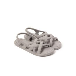 Brasileras Sandalen "Ankara" in Grau | Gr.: 36