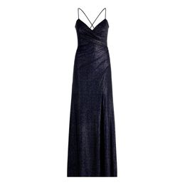 Vera Mont Abendkleid im Glitzer-Look in Dark Blue/Dark Blue | Gr.: 34