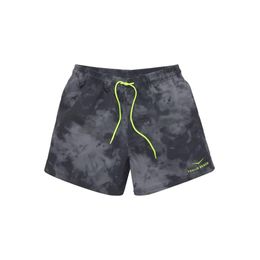 Venice Beach Badeshorts in grau-schwarz | Gr.: L