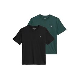 Marc O'Polo MARC O'POLO Herren T-Shirt "T-Shirt Jersey T-Shirts Shortsleeve Kjer 2er Pack", bunt, Gr. XL, Obermaterial: 100% Baumwolle CO., Shirts
