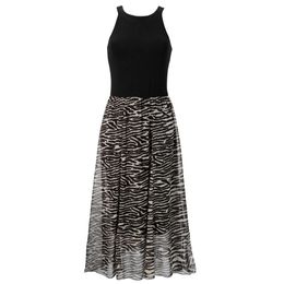 Aniston SELECTED Partykleid in schwarz-sand | Gr.: 38