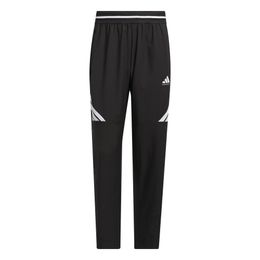 ADIDAS PERFORMANCE Workout Pants 'Crazy Lite' male size XXL Black / White