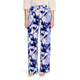 Betty Barclay Damen Schlupfhose "Damen mit Eingrifftaschen", blau, Gr. 48, Jersey, Obermaterial: 95% Polyester, 5% Elasthan, Hosen