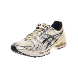 asics Sportlicher Schn&uuml;rschuh 'GEL-KAYANO 14 BIRCH / PURE SILVER' Herren Gr&ouml;&szlig;e 44 bunt
