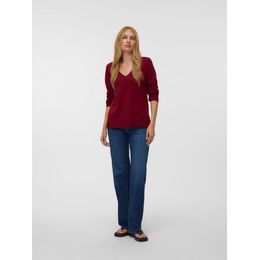 V&eacute;ro Moda Vero Moda Pullover in Bordeaux - 16% | Gr&ouml;&szlig;e L | Damen-pullover-cardigans