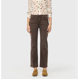 MAC Damen MAC Bootcut-Jeans &raquo;LAURA&laquo; Figurformende Denim-Qualit&auml;t 38, L&auml;nge 34