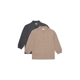 Minymo Troyer MISweatshirt 2er-Pack in Gr&uuml;n | Gr.: 152