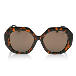 ISABELLA FORD Jungen Sonnenbrille "FA15-02", braun, Sonnenbrillen, Glas 0,74 mm, polarisierte Gl&auml;ser, UV400, CAT3.0