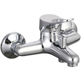 EISL&reg; Waschtischarmatur EISL, B:17cm H:10,6cm, silber, Messing, Armaturen, "Verona", Mischbatterie Badewanne, Wasserhahn Bad, Wannenarmatur in Chrom