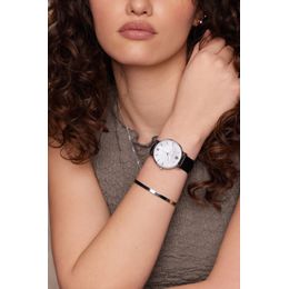 AMELIA PARKER Damen Quarzuhr "AG2-S018S", schwarz, Armbanduhren