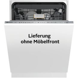 Bauknecht vollintegrierbarer Geschirrsp&uuml;ler "BKKR IAXL2", B:59,8cm H:86,1cm T:55cm, wei&szlig;, Geschirrsp&uuml;ler, Doormatic &ndash; f&uuml;r bessere Trocknungsergebnisse