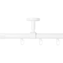 Gardinenstange SN DECO GROUP, L:480cm &Oslash;:19mm, wei&szlig;, Gardinenstangen, "Gardinenstange Innenlauf Brest &Oslash; 19 mm, 1-l&auml;ufig, Fixma&szlig;"