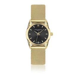 FRANZ B&Ouml;HLER Damen Quarzuhr "BC6-B034G", gold, Armbanduhren