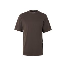 DEF Herren T-Shirt "DEF DEF Tall T-Shirts", braun, Gr. M, unifarben, 100% Baumwolle, Shirts