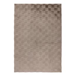 Teppich Kayoom, B:80cm H:18mm L:150cm, beige, Polyester, Wohnzimmer, Teppiche, "Botany 625", weicher kuscheliger Kurzflor, Fellhaptik, alle R&auml;ume,