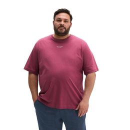 Marc O'Polo MARC O'POLO Herren T-Shirt "aus reiner Bio-Baumwolle", rosa, Basic, Gr. XXXL, unifarben, Obermaterial: 100% Baumwolle, Shirts