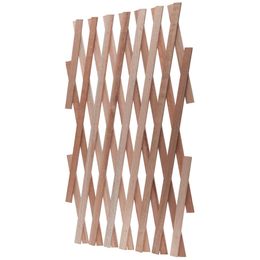 Windhager Rankgitter "Holz-Spalier FSC-zertifiziert f&uuml;r Rosen und Kletterpflanzen", B/H/T: 90cm x 180cm, beige, Rankhilfen, Rankhilfe f&uuml;r Hausw&auml;nde,