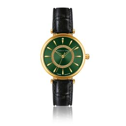 ISABELLA FORD Damen Quarzuhr "FE9-S074G"schwarz, Armbanduhren