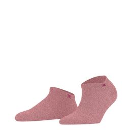 Burlington Damen Sneakersocken "Soho Vibes", Gr. 36, orange, Obermaterial: 82% Baumwolle CO. 17% Polyamid PA. 1% Elasthan EL., gl&auml;nzend, Socken